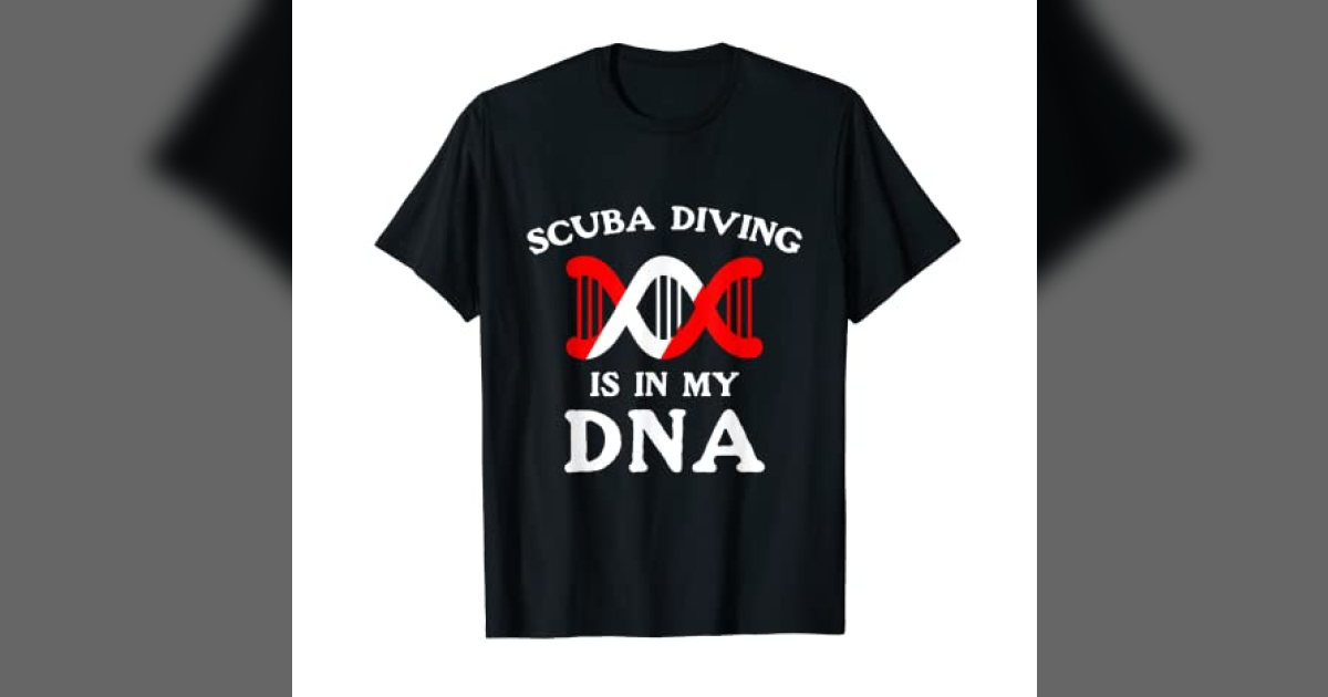 Scuba Diving Is In My DNA Scuba Diver T-Shirts